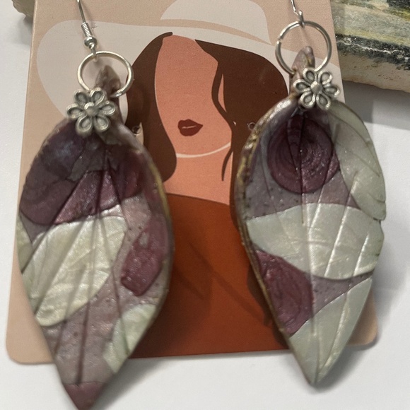 Jewelry | Starry Night Polymer Clay Drops | Poshmark